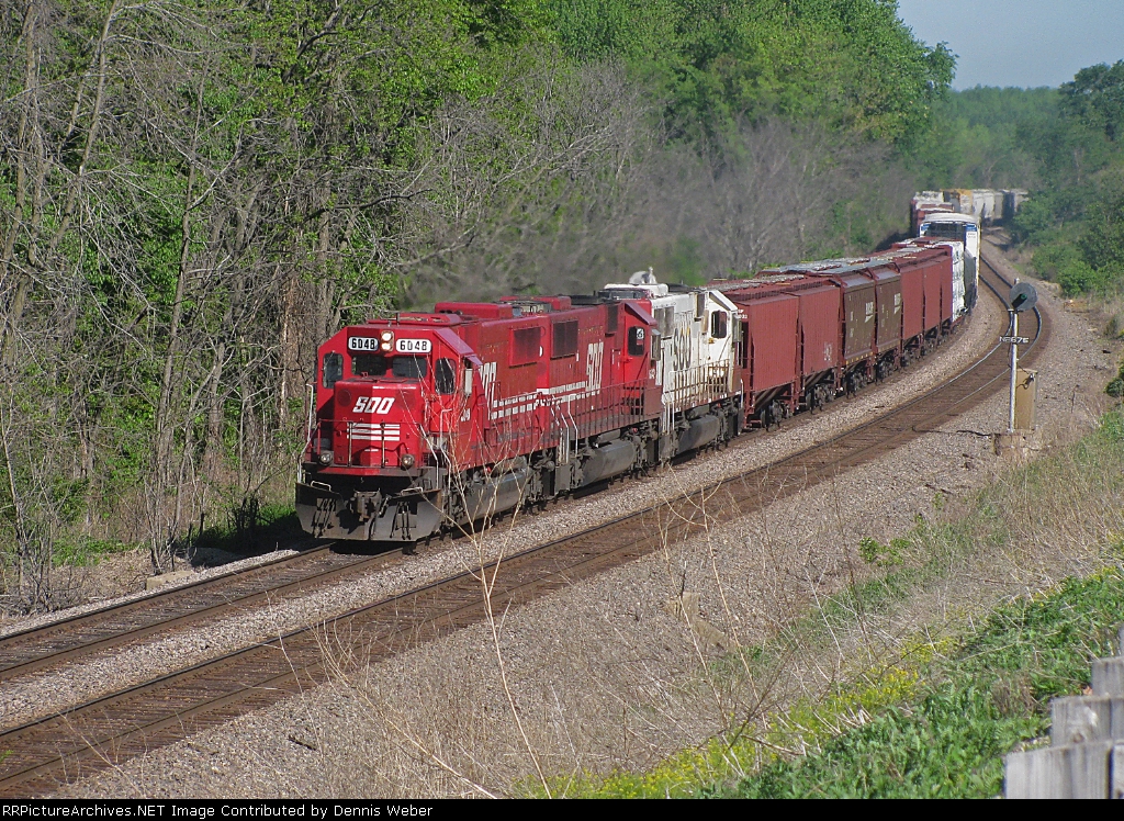 SOO 6048,BNSF's Aurora Sub,